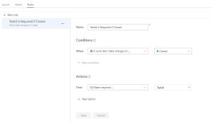 Work Item Rules in Azure Devops (VSTS) – Matt Mercan