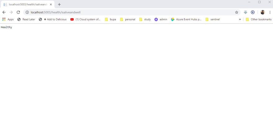 ASP.NET Core Health Checks and How to extend it. – Matt Mercan