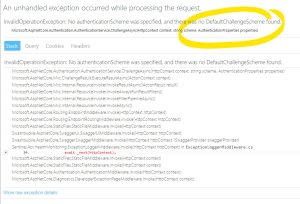 Authorize with Multiple schemes in ASP.NET Core – Matt Mercan